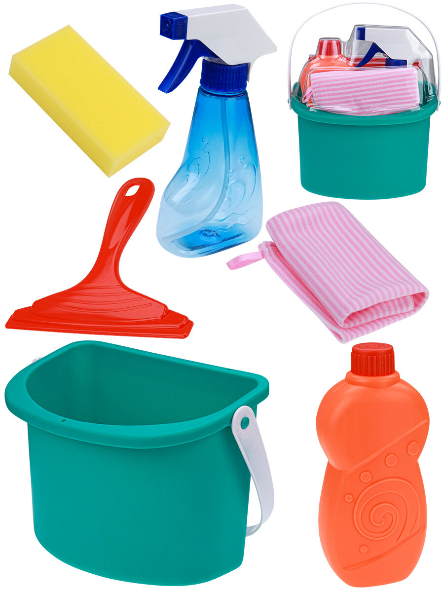 Детский игровой набор "Чистый дом" (6 предметов) ( Арт. 1985135)