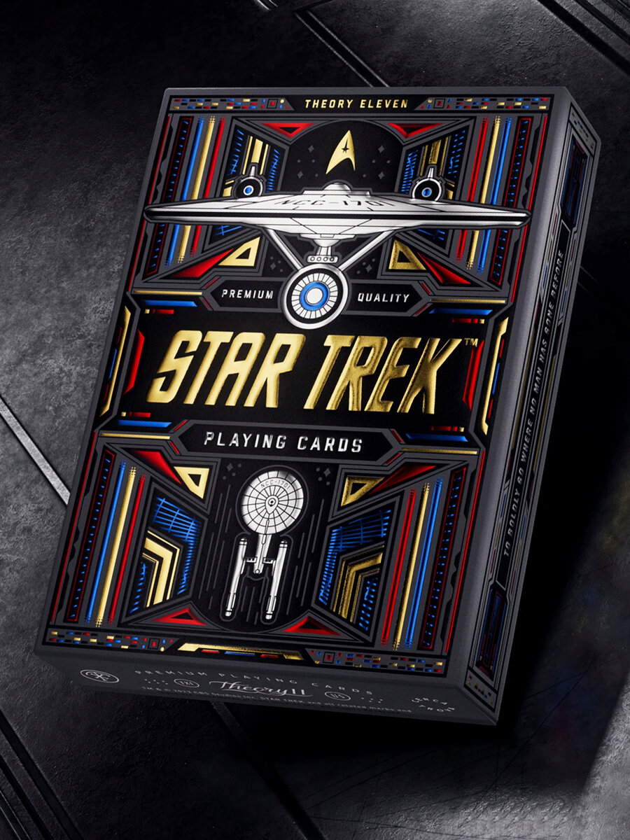 Карты Theory11 Star Trek Dark Edition / Стар Трек Темная версия