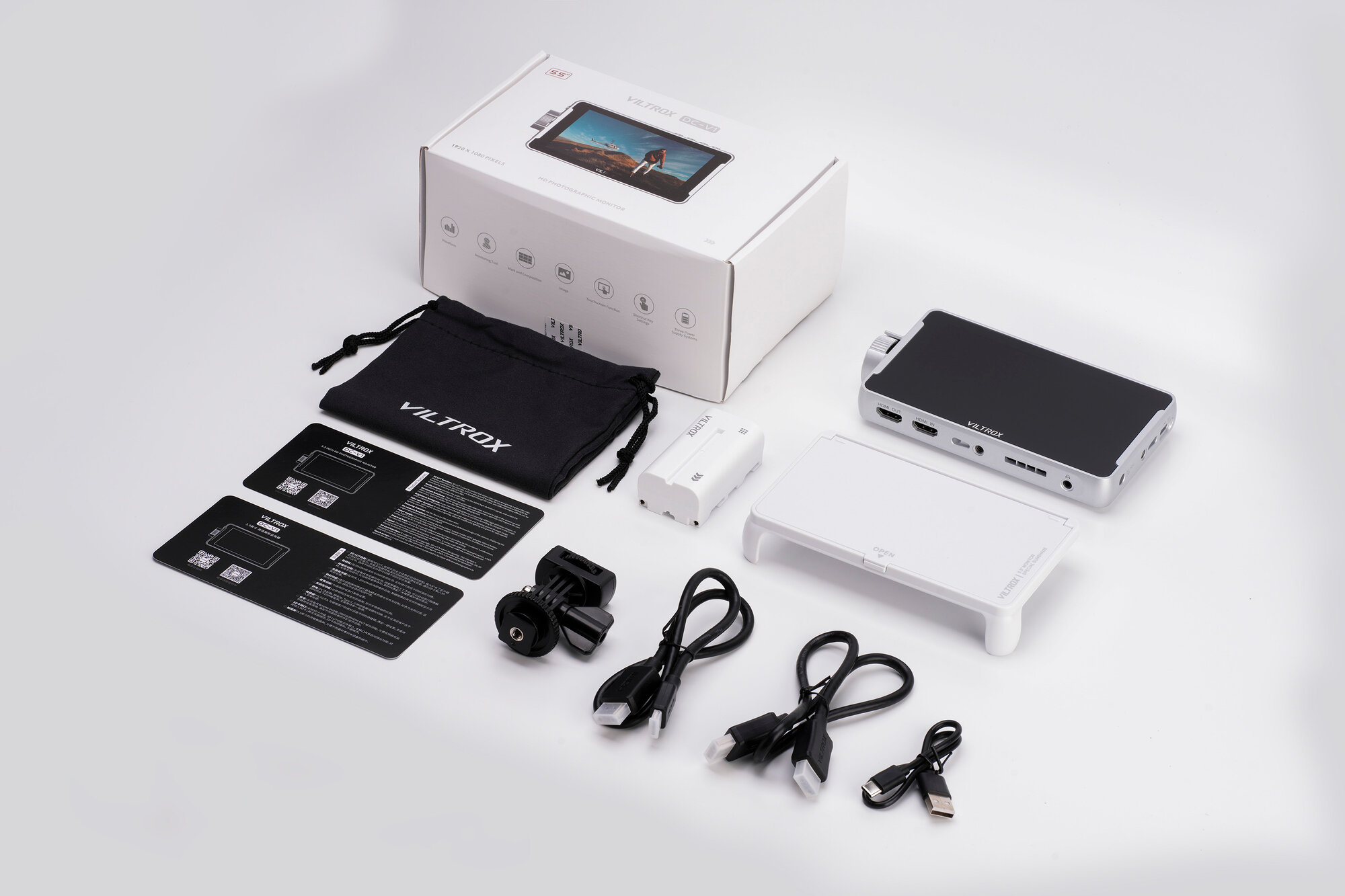 Накамерный монитор Viltrox DC-V1 5.5"