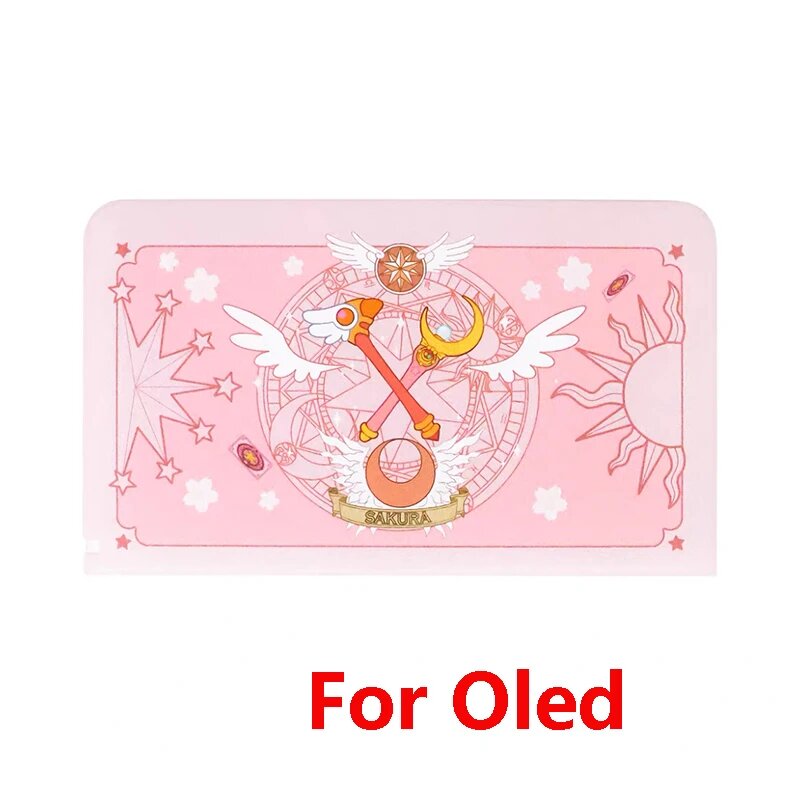 Розовый чехол для Nintendo Switch Oled