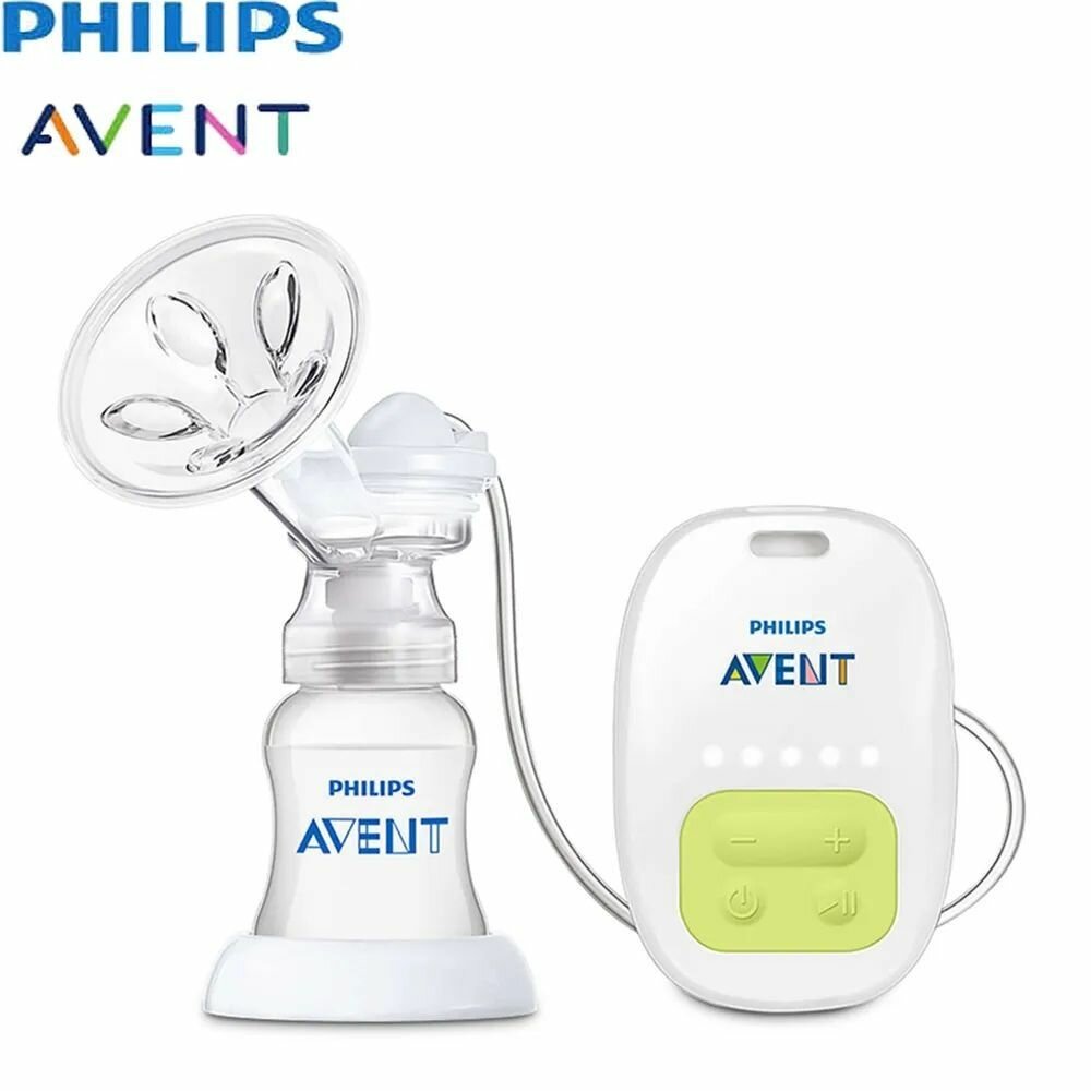 Эксклюзивный молокоотсос Philips Avent 240 мл электрический или ручной односторонний в простой упаковке