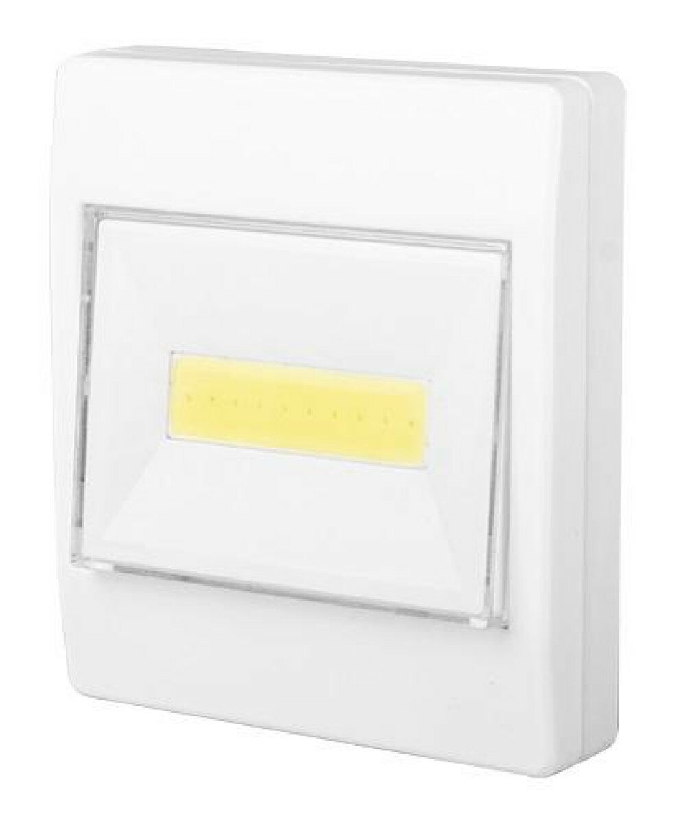 Фонари и переносные световые приборы JazzWay Фонарь-светильник TS3-L2W COB 2Вт 150лм беспроводной стилизованный под клавишн. выключатель 3хAAA (не в компл.) бел.