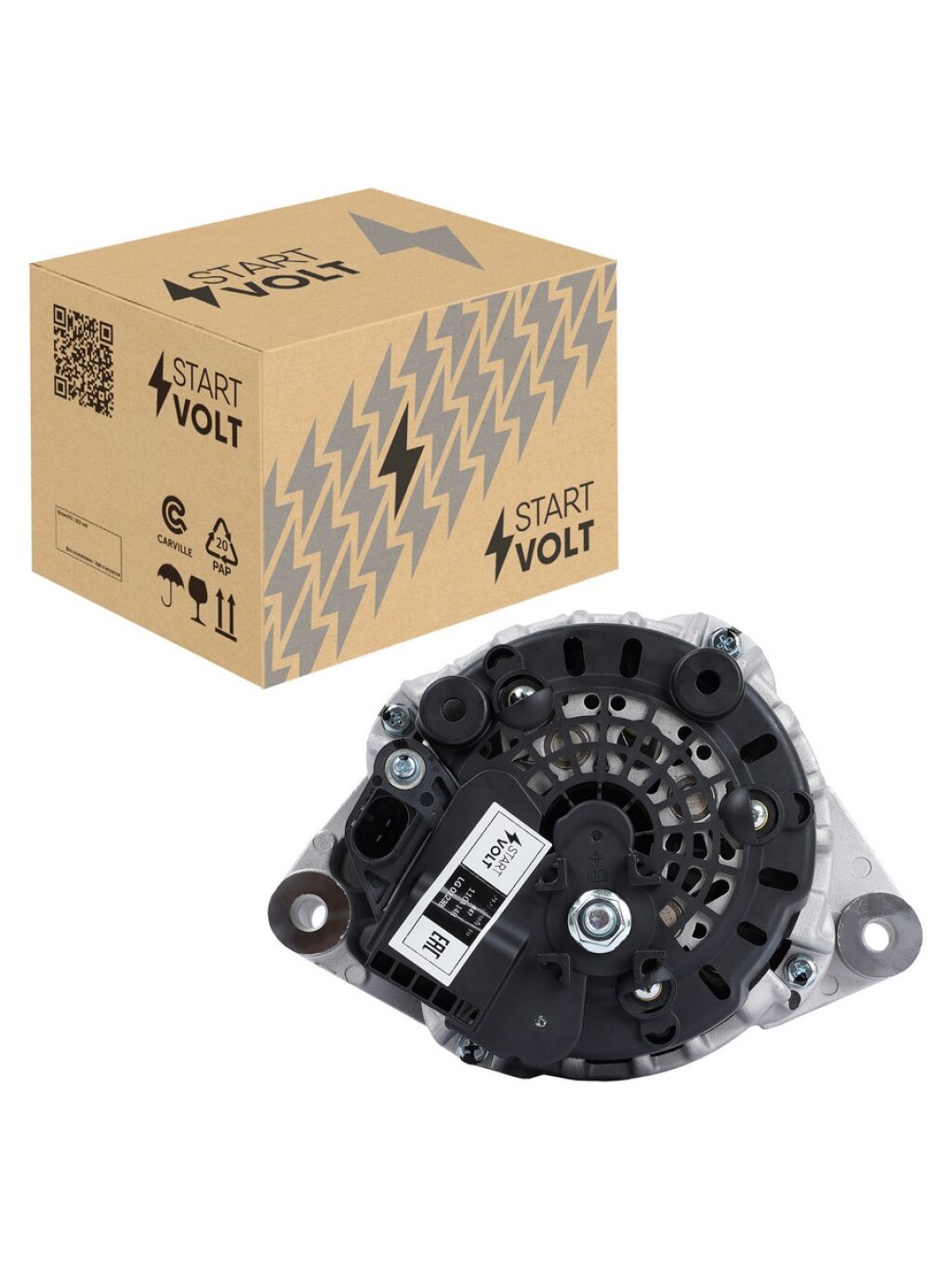 Генератор для а/м ВАЗ 2123 "STARTVOLT" (110A, тип Bosch)