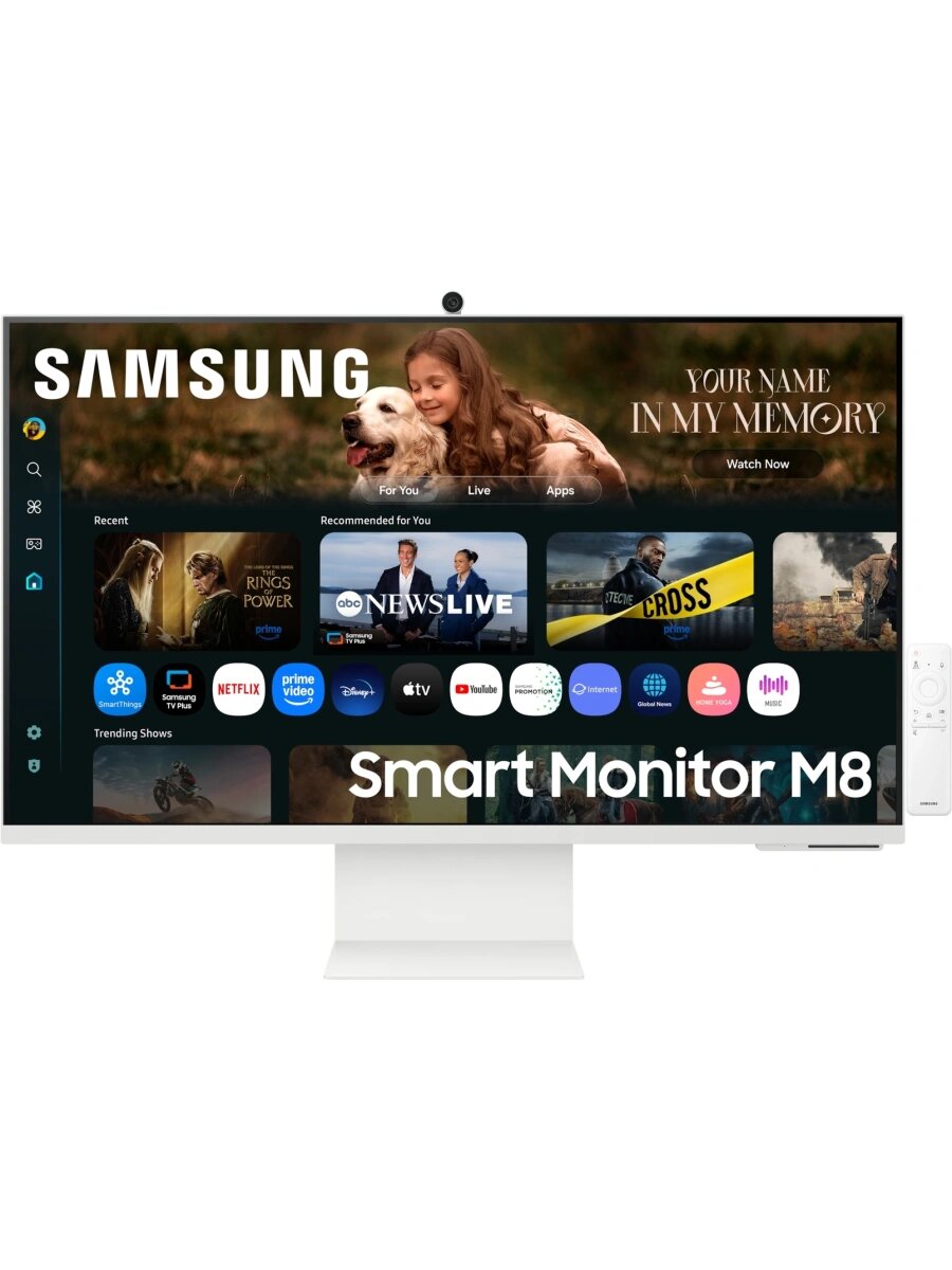 Монитор Samsung S32FM803UIXCI, диагональ 32", разрешение 3840x2160
