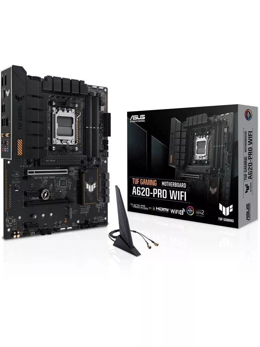 Материнская плата TUF GAMING A620-PRO WIFI (AM5, ATX)