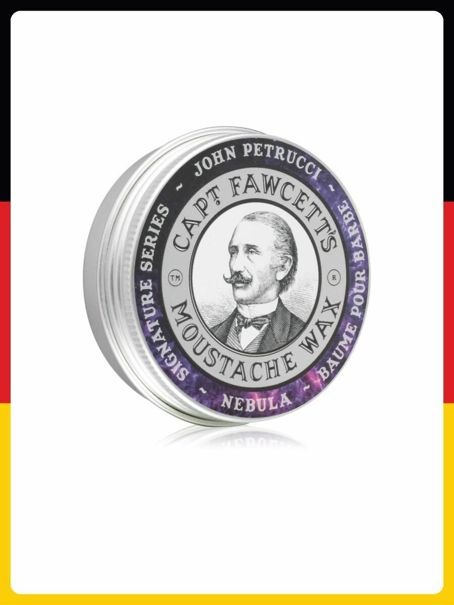 Средство для ухода за бородой CAPTAIN FAWCETT John Petrucci's Nebula Moustache Wax, 15 мл