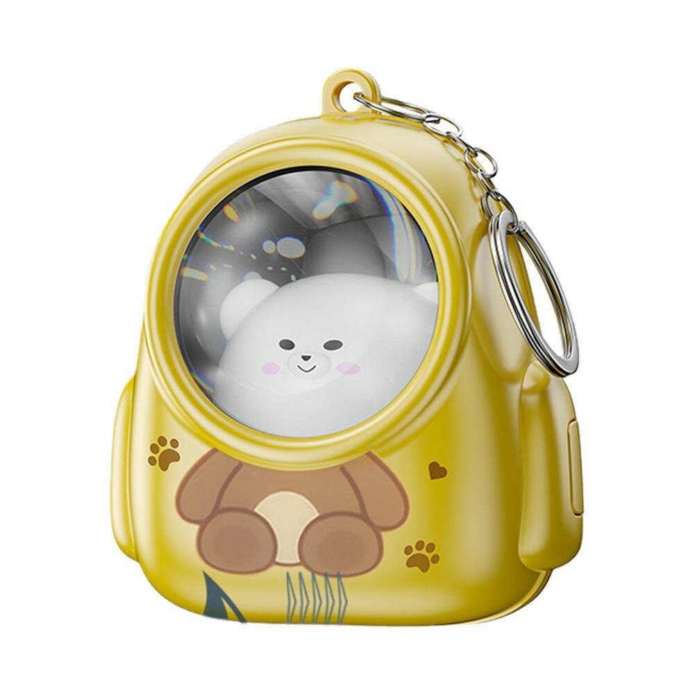 Светящийся брелок в виде мультяшного медведя, подходит для сумок и автомобилей