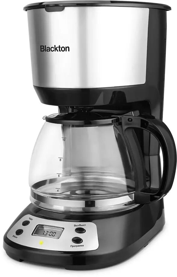 Капельная кофеварка Blackton Bt CM1116 черный-Steel