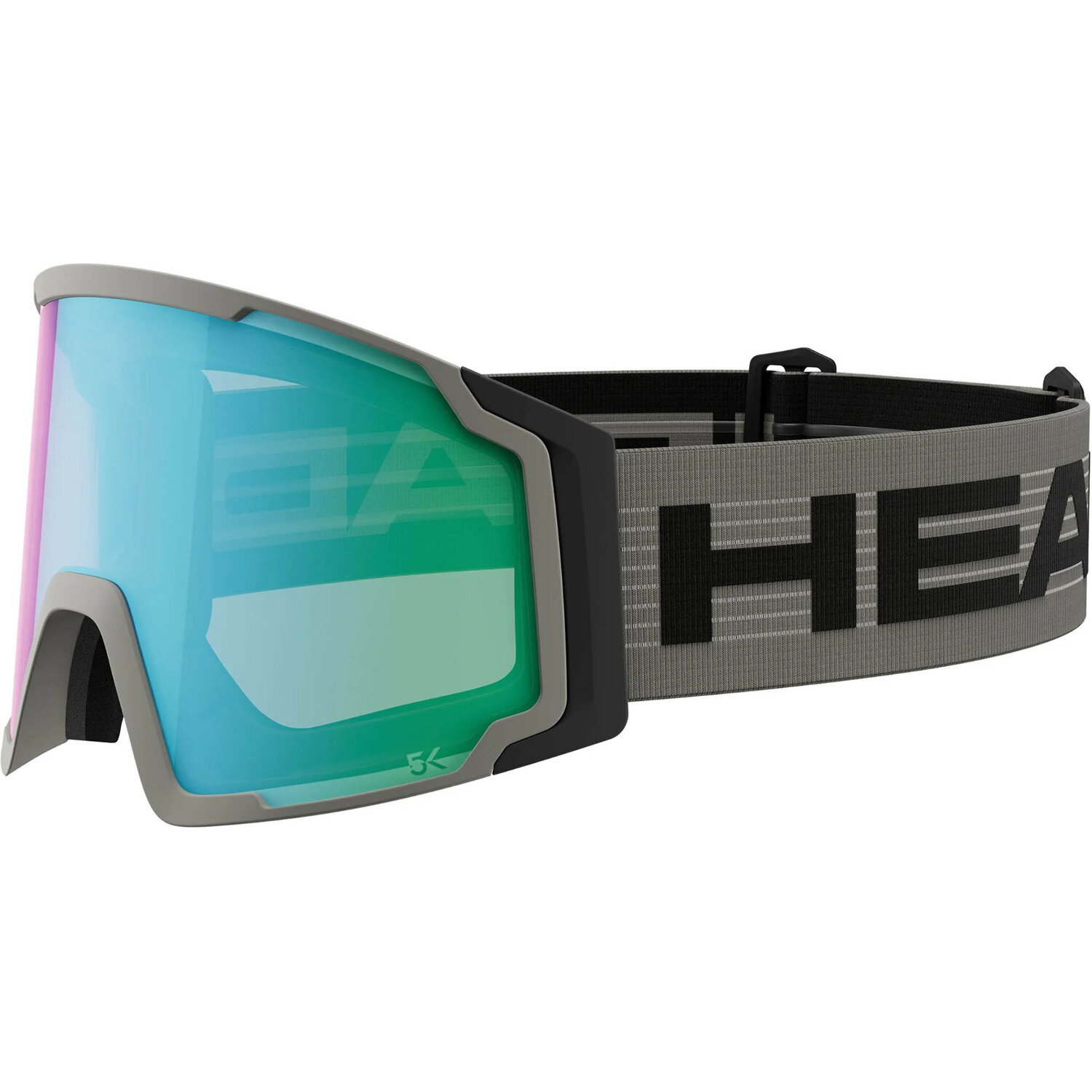 Горнолыжные очки Head Neves Pro 5K Photo Olive S1-S3 25/26 Серый, для мужчин