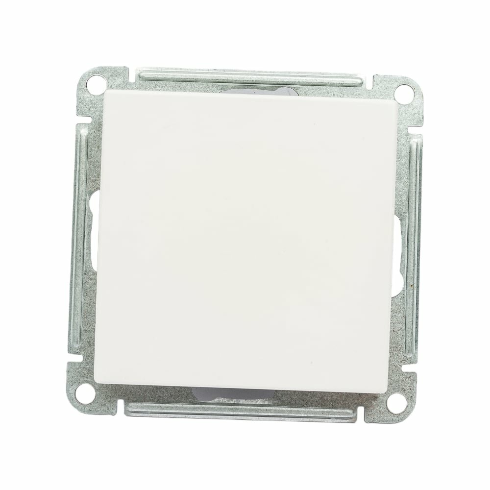 Механизм 1-клавишного выключателя Systeme Electric скрытой проводки W59 10А IP20 10AX белый VS110-154-1-86