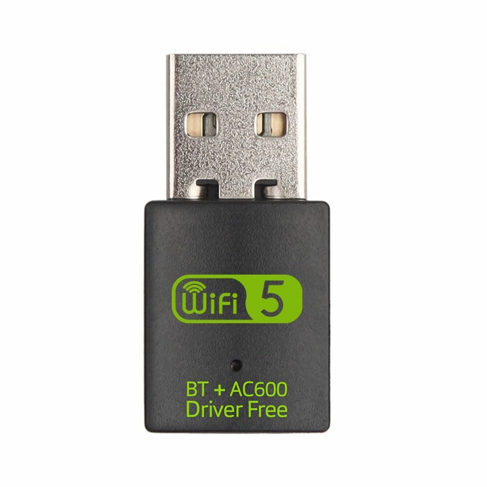 2 В 1 USB WiFi Bluetooth Адаптер 600 Мбит/С Двухдиапазонный 2.4G/5GHz
