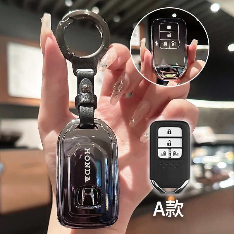 Чехол для ключа Honda E-black keychain3