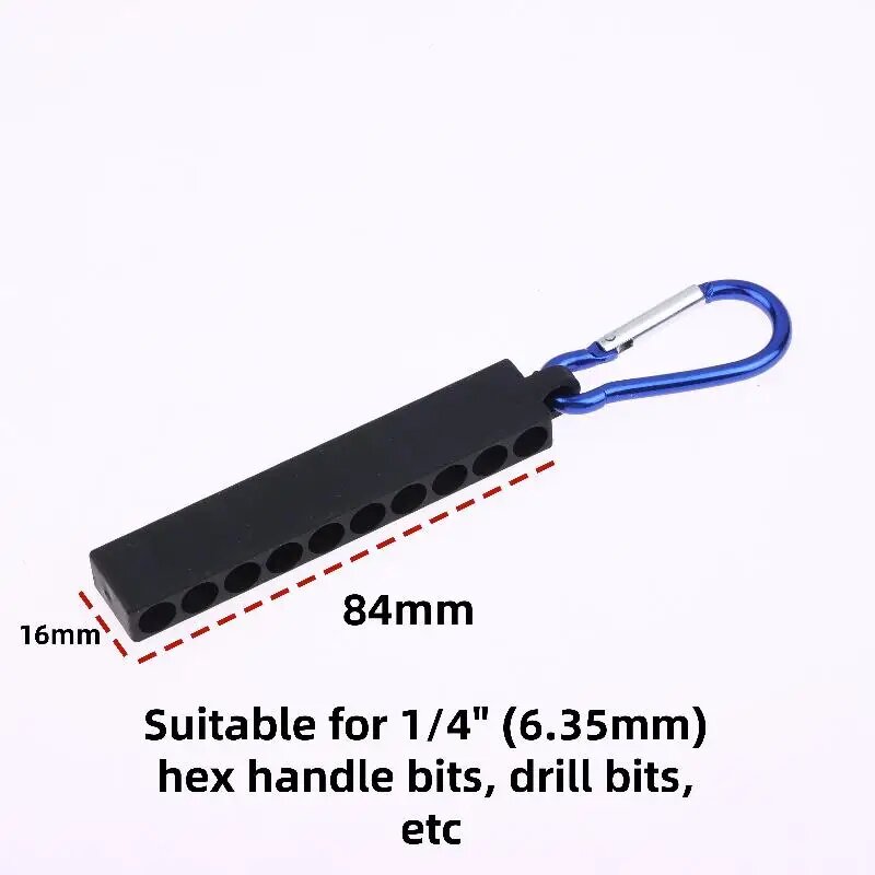 Держатель бит 1/4" JETTING, черный, 10 отверстий