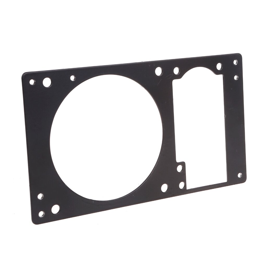 Металлический кронштейн для крепления блока питания и вентилятора охлаждения 1U для корпусов ATX