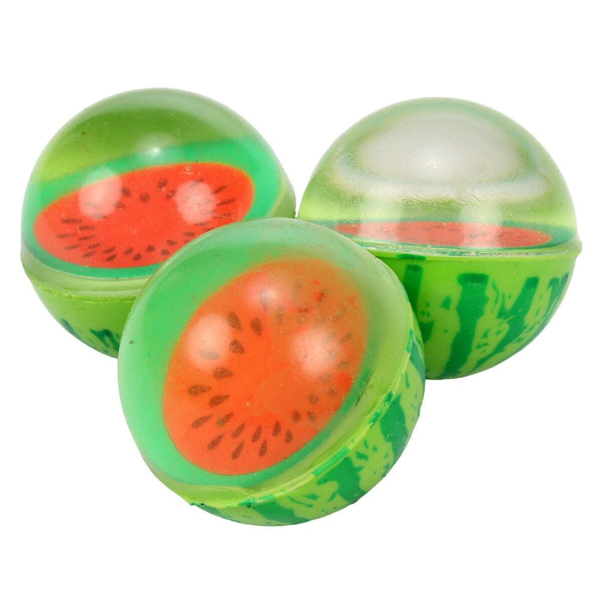 Мяч каучуковый 32мм, яркий дизайн, комплект 5шт, для игр и развлечений