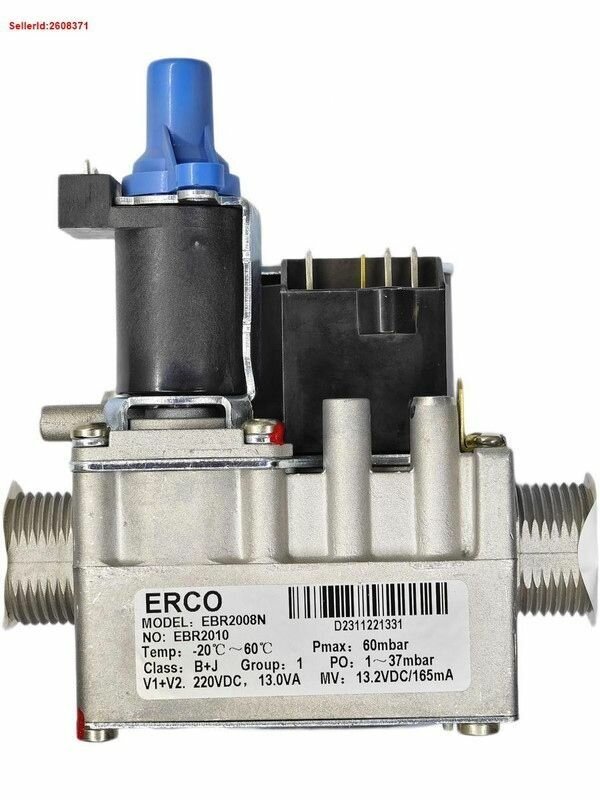 Эксклюзивный клапан ERCO EBR2008 3/4 DC220V газовый
