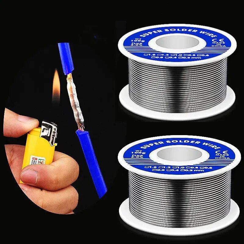 Оловянная паяльная проволока 1.0mm-100g