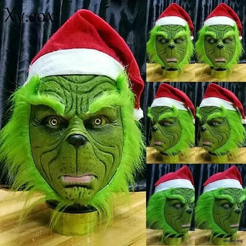 Маска Как Гринч украл