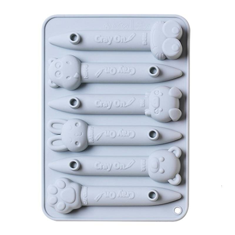 Силиконовые формы для мелков, Синий