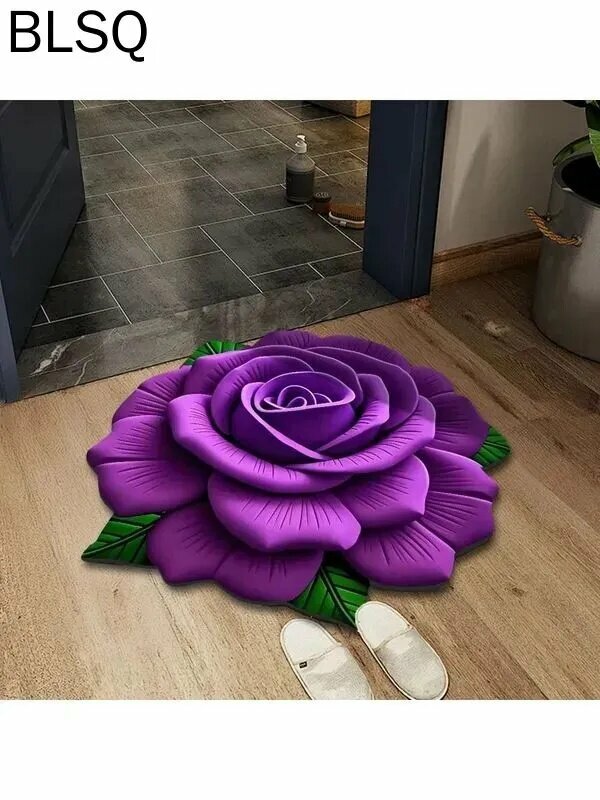 Ковер Розы 3D 80x80 см — фото 1