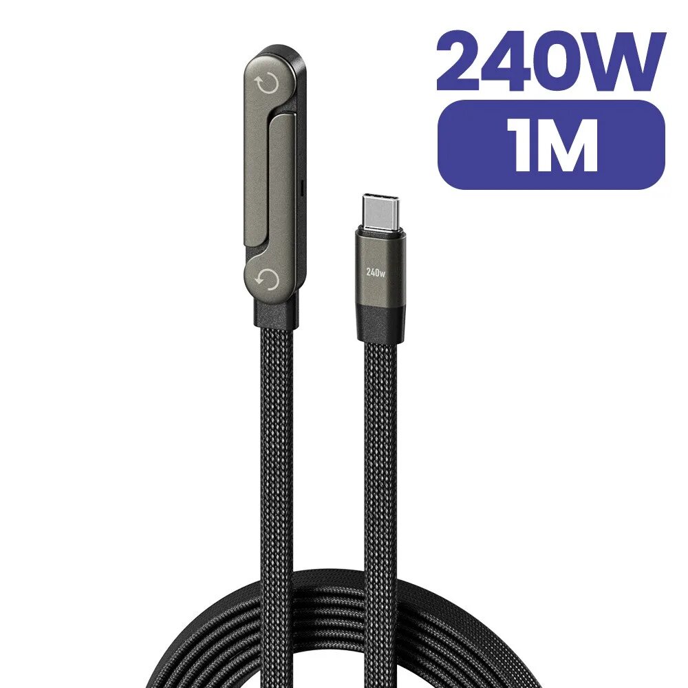 Кабель USB Type-C 240W, 1M, C to C
