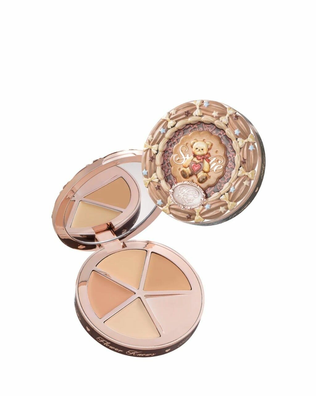 Палетка консилеров Flower knows The Sweetie Bear 02 Creamy Nama