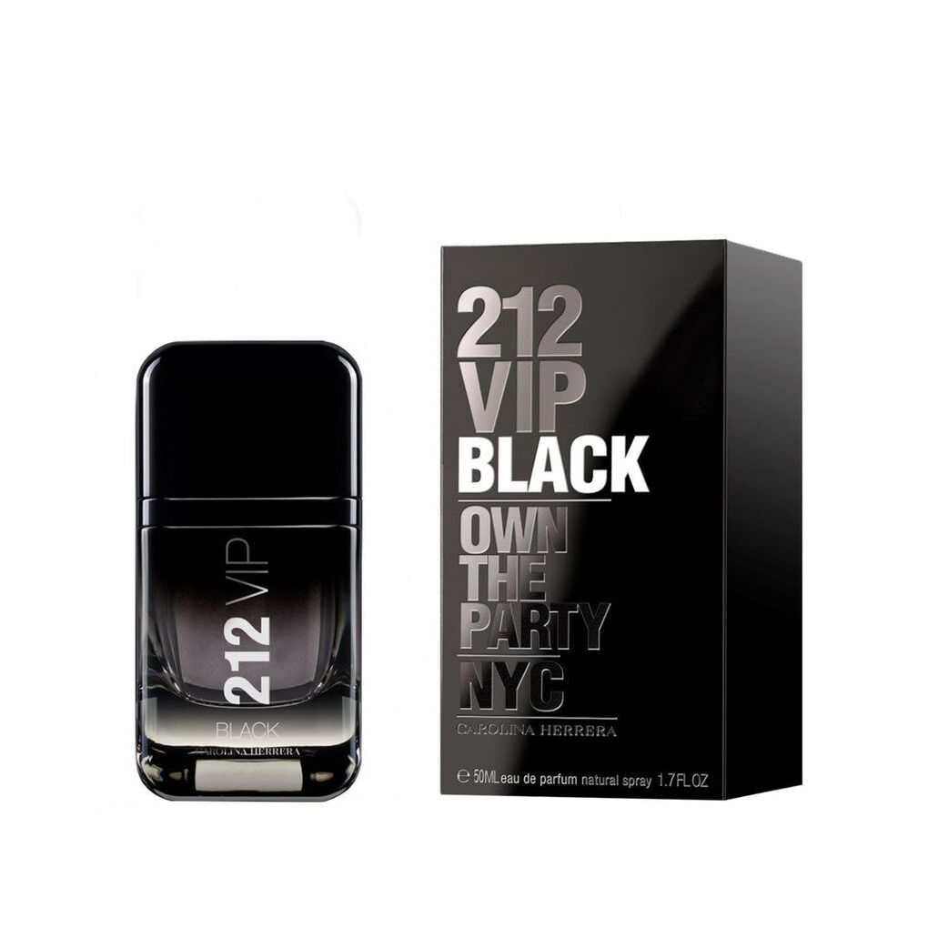 Carolina Herrera 212 Vip Men Black Туалетные духи 50 мл.