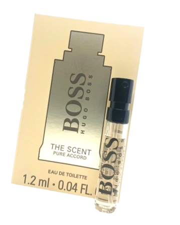 Boss The Scent Pure Accord Hugo Boss мужской аромат 1.2 мл миниатюра пробник туалетной воды