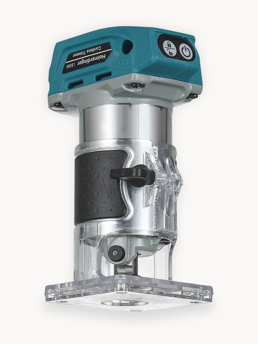 Аккумуляторный бесщеточный компактный фрезер Heimerdinger 18 В без батареи и зарядного устройства