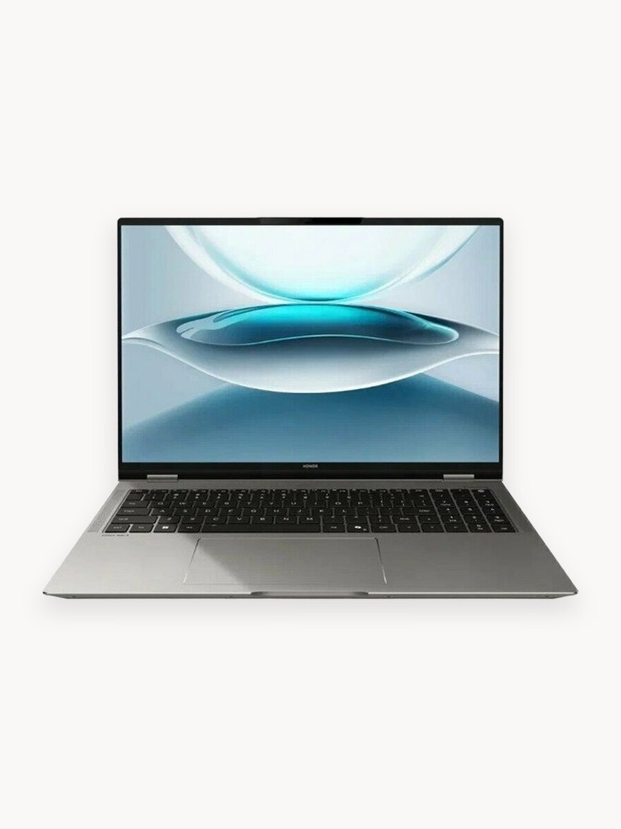 16" Ноутбук Honor MagicBook Pro 16 HUNTER, 3072x1920 165Гц, Intel Core Ultra 5-225H (4.3 ГГц), RAM 32 ГБ, SSD 1024 ГБ, NVIDIA GeForce RTX 5060 (8 ГБ), Windows 11 Pro + MS Office Pro, Серый, русская клавиатура