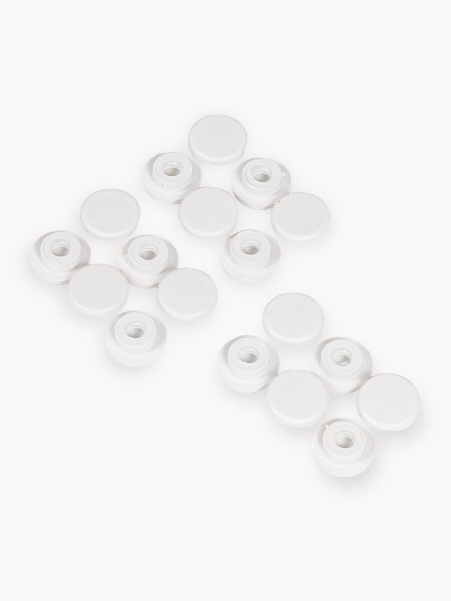 Комплект амортизаторов AGO.35 белые (18 шт) для сиденье крышки унитаза