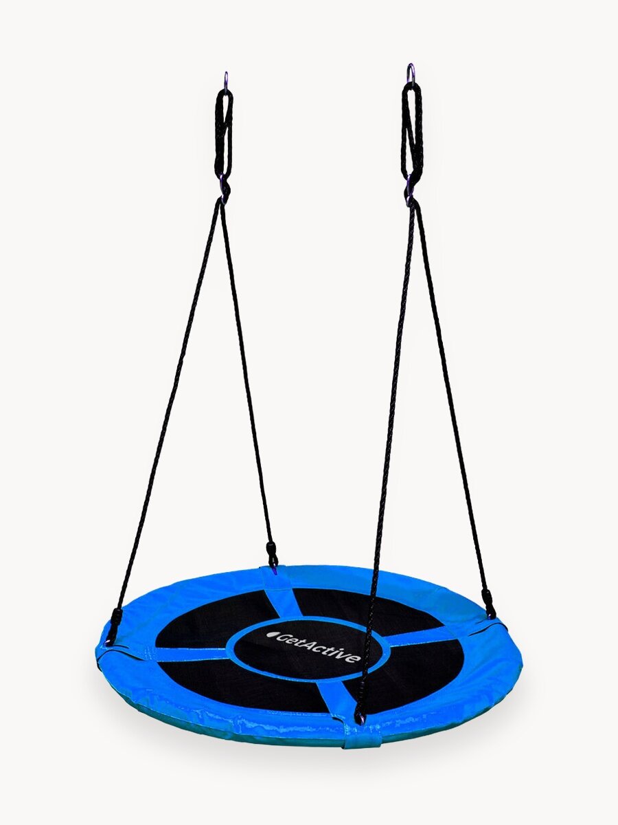Качели GetActive SDT-TP001-B-B, подвесные, для детей, 2 места, синие