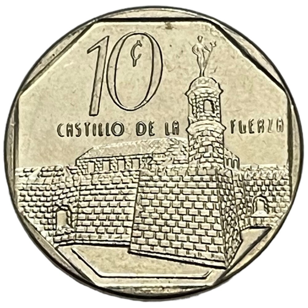 Куба 10 сентаво 2013 г.