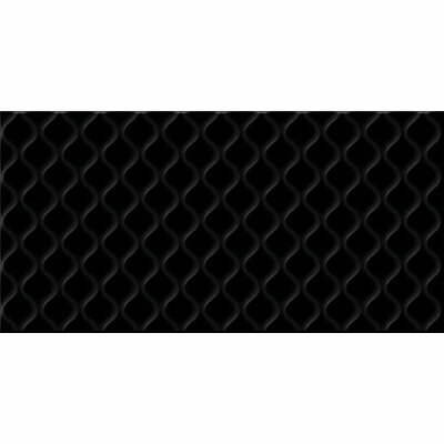 Настенная плитка Cersanit (Церсанит) Deco 29,8х59,8 см Черная DEL232D-60