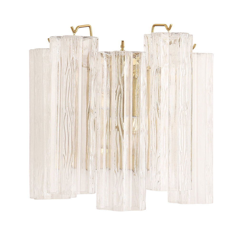 Бра Crystal Lux ROSE ROSE AP2 BRASS