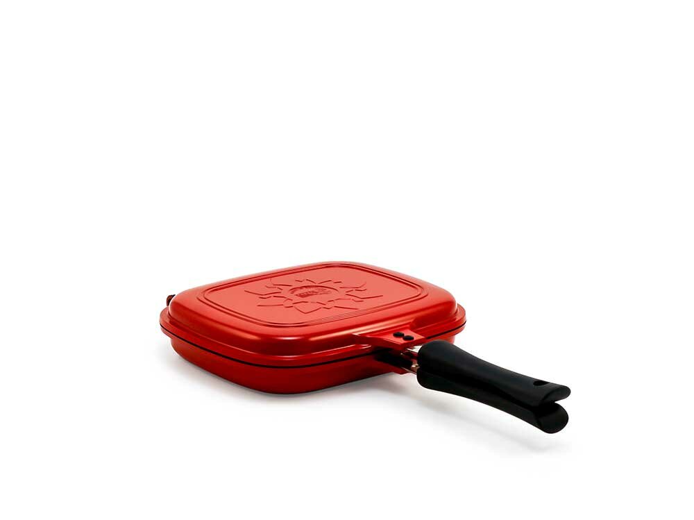 Двухсторонняя сковорода с антипригарным покрытием Ecoramic S. Корея