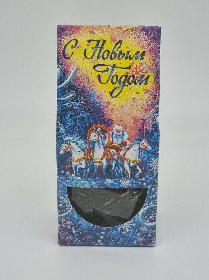 Чай красный крупнолистовой 50гр с новым годом