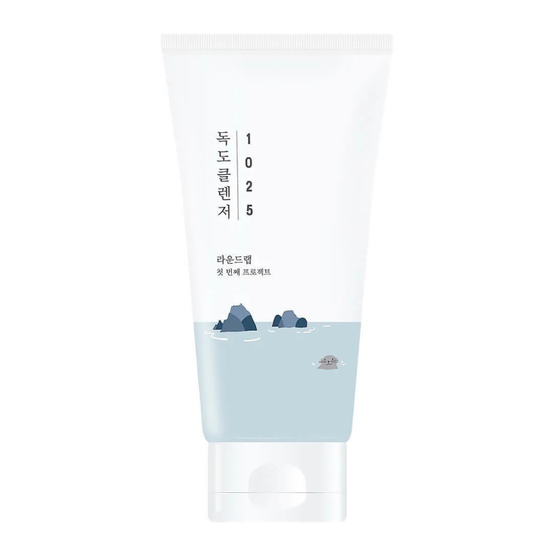 Round Lab Dokdo Cleanser Мягкая пенка для умывания с морской водой