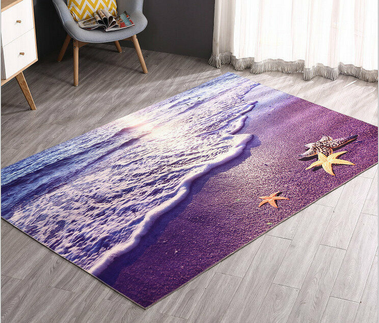 Ковер с 3D печатью 120 на 180 см