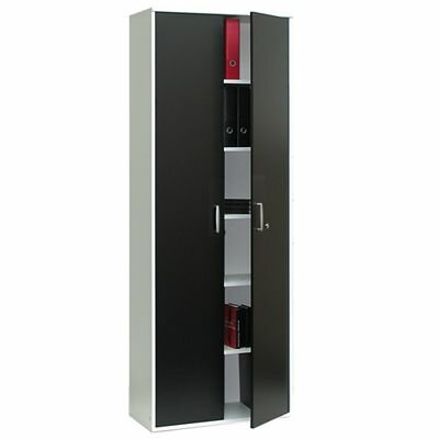 Шкаф распашной Престиж 2 Черныи для одежды двухдверный 80*200*52