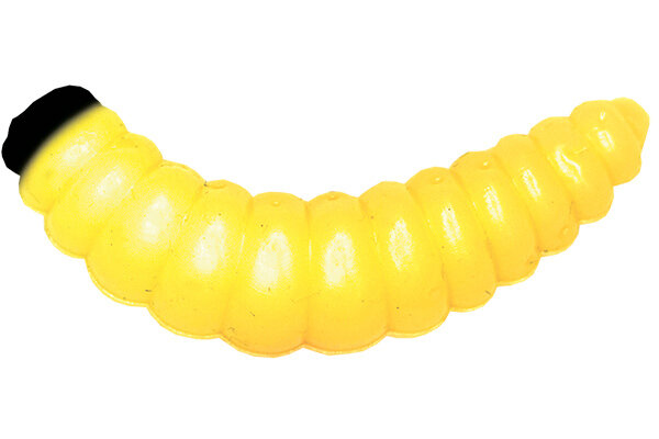 Мягкая приманка LureMax WOOD WORM 1'/2,5см, LSW1-016 Yellow Corn (10 шт.)