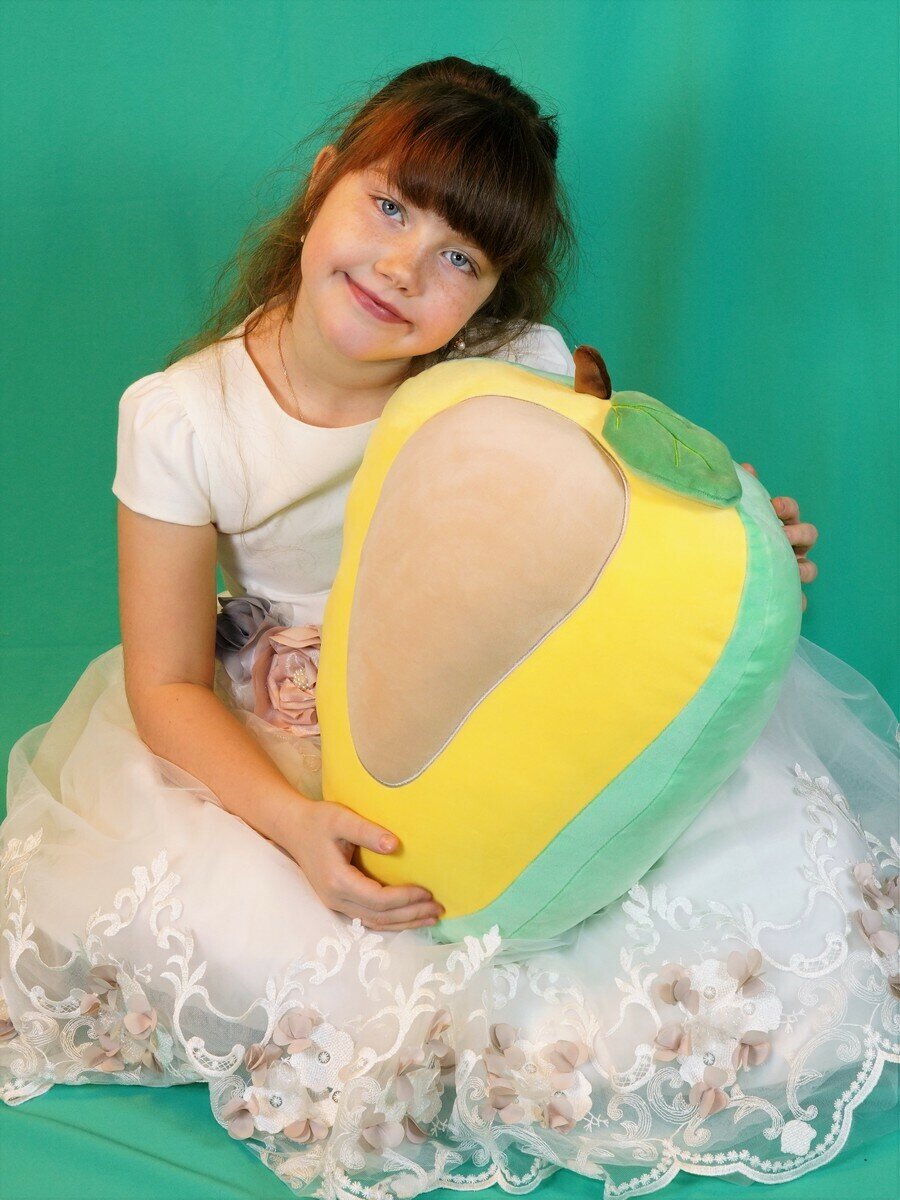 Мягкая игрушка Подушка Авокадо 45 см.