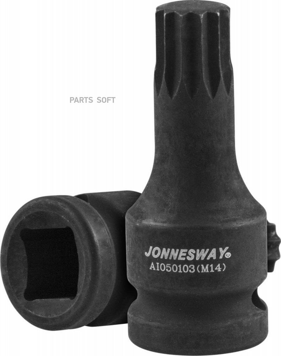 JONNESWAY AI050103 Насадка М14*60мм 1/2"DR ударная многоцелевая для а/м VW T4 AI050103