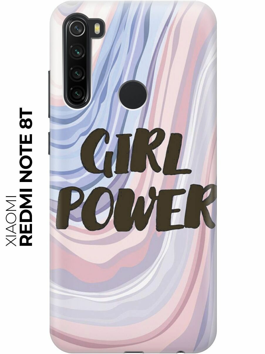 Силиконовый чехол Сила девочек! на Xiaomi Redmi Note 8T / Сяоми Редми Ноут 8Т