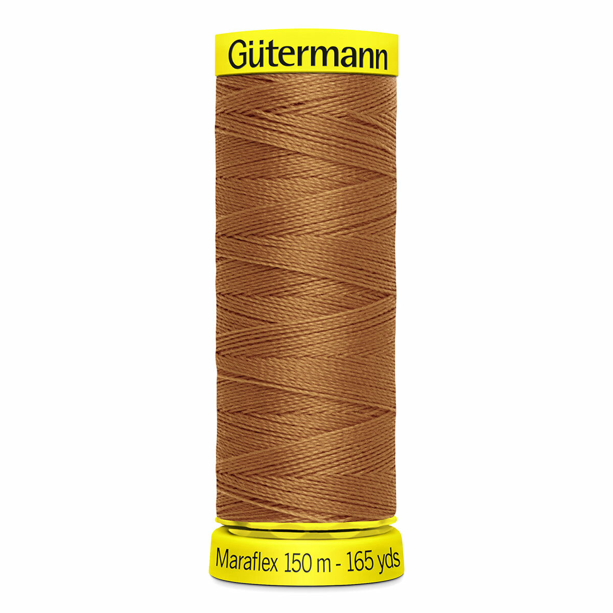 Нитки швейные Gutermann Maraflex 120 для эластичных, трикотажных материалов, 150 м, 100% ПБТ, 5 шт (448 шоколадная охра)