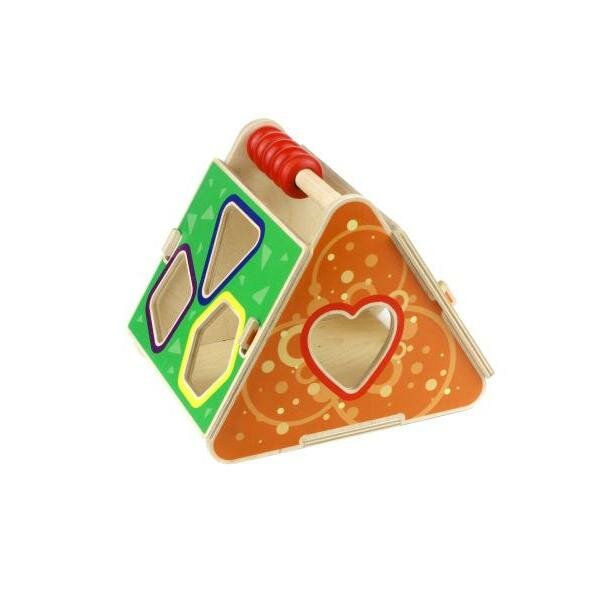 Сортер WOODLANDTOYS 152201 Логический треугольник