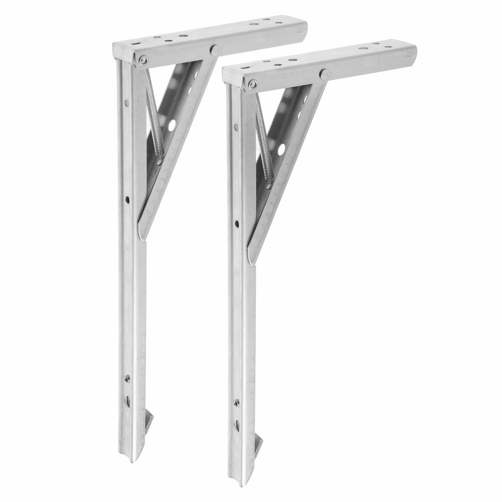Кронштейн складной для столов и полок тундра, F001 , 2 шт, длина 300 мм, нержавеющая сталь 97039, 9703997