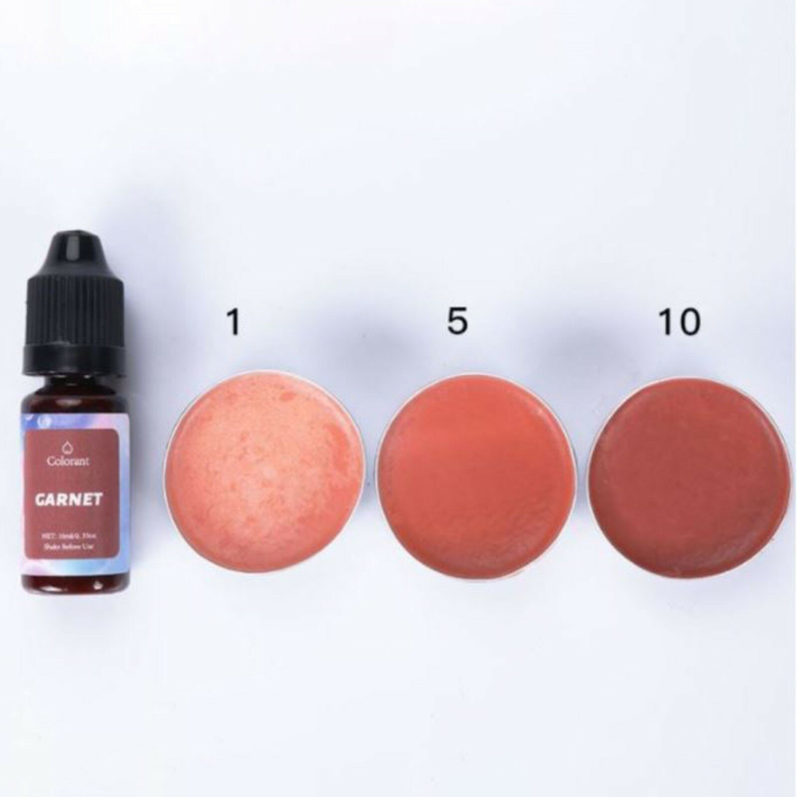 Краска - пигмент для воска «Гранат» 10 мл