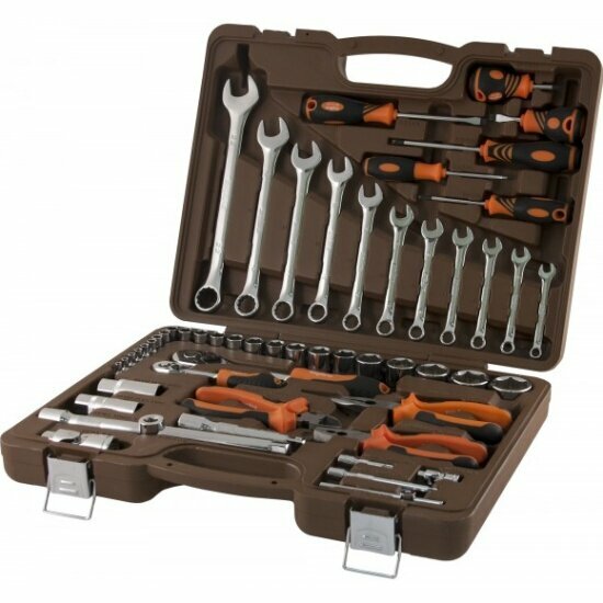 Набор инструментов Ombra OMT55S, 55 предметов