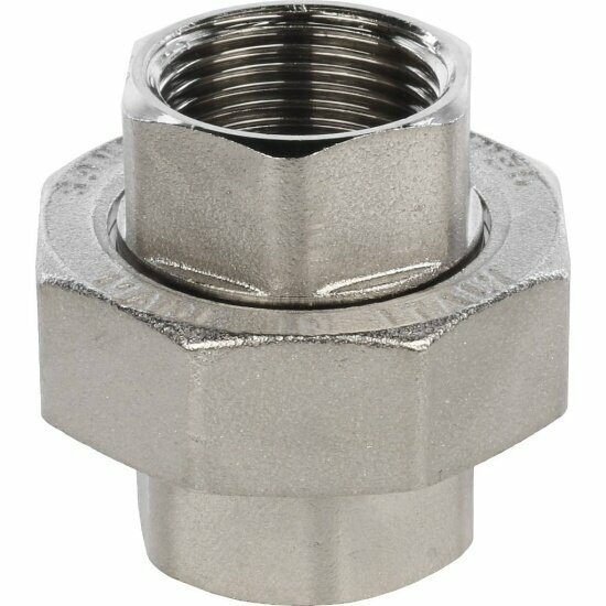 Разъемное соединение Stout SFT-0034-000034 "американка" ВВ никелированное 3/4